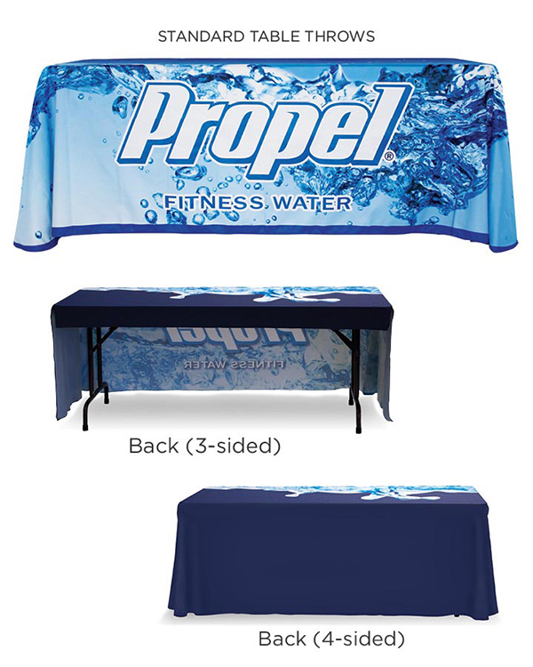 Need Total Custom Print Solutions for custom printed tablecloths and runners in Fort Myers?
